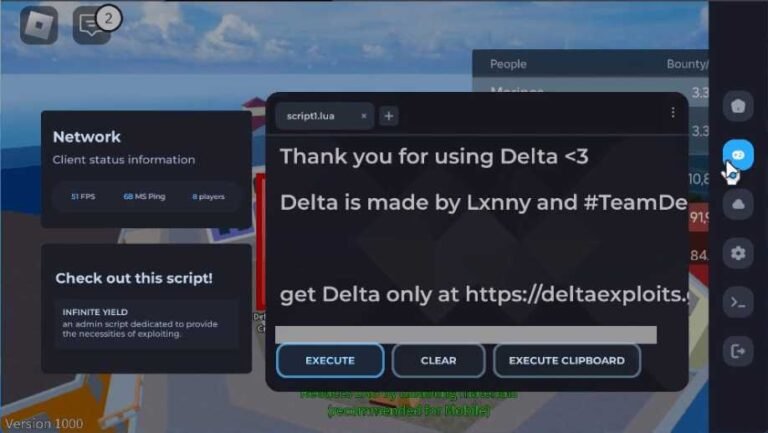 Delta Executor v2.692 for Mobile - Arise Crossover Script